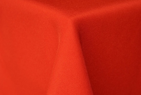 Orange Poly - 96″ Rnd | A Classic Party Rental