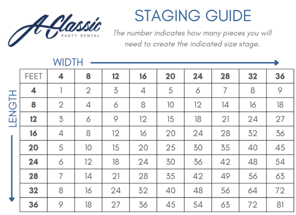 Riser | Stage | A Classic Party Rental