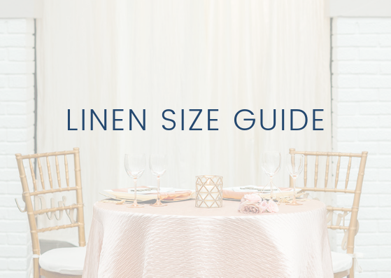 Floor Length vs. Halfway Drop Linen on a Table