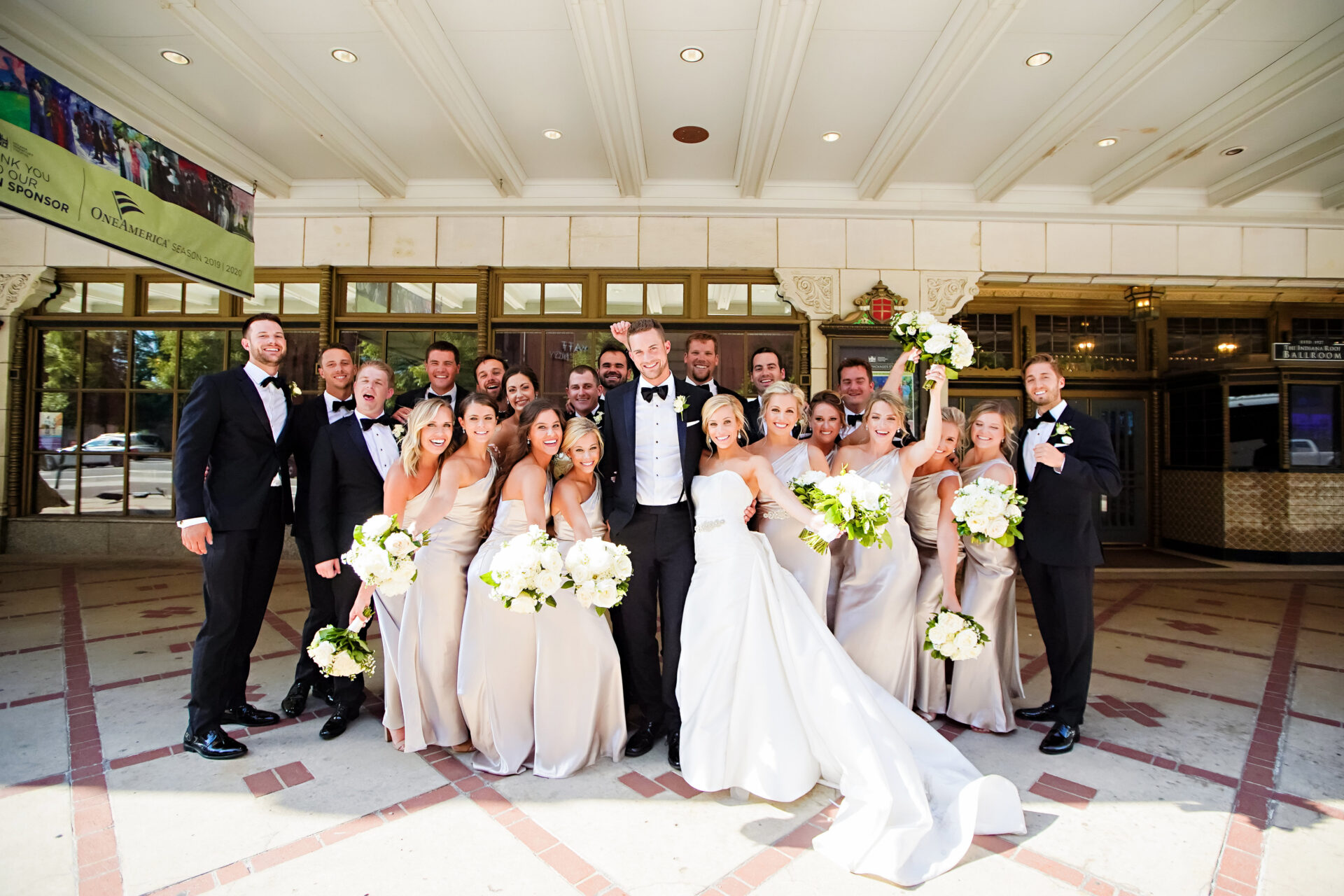 Indiana Roof Ballroom Wedding | A Classic Party Rental