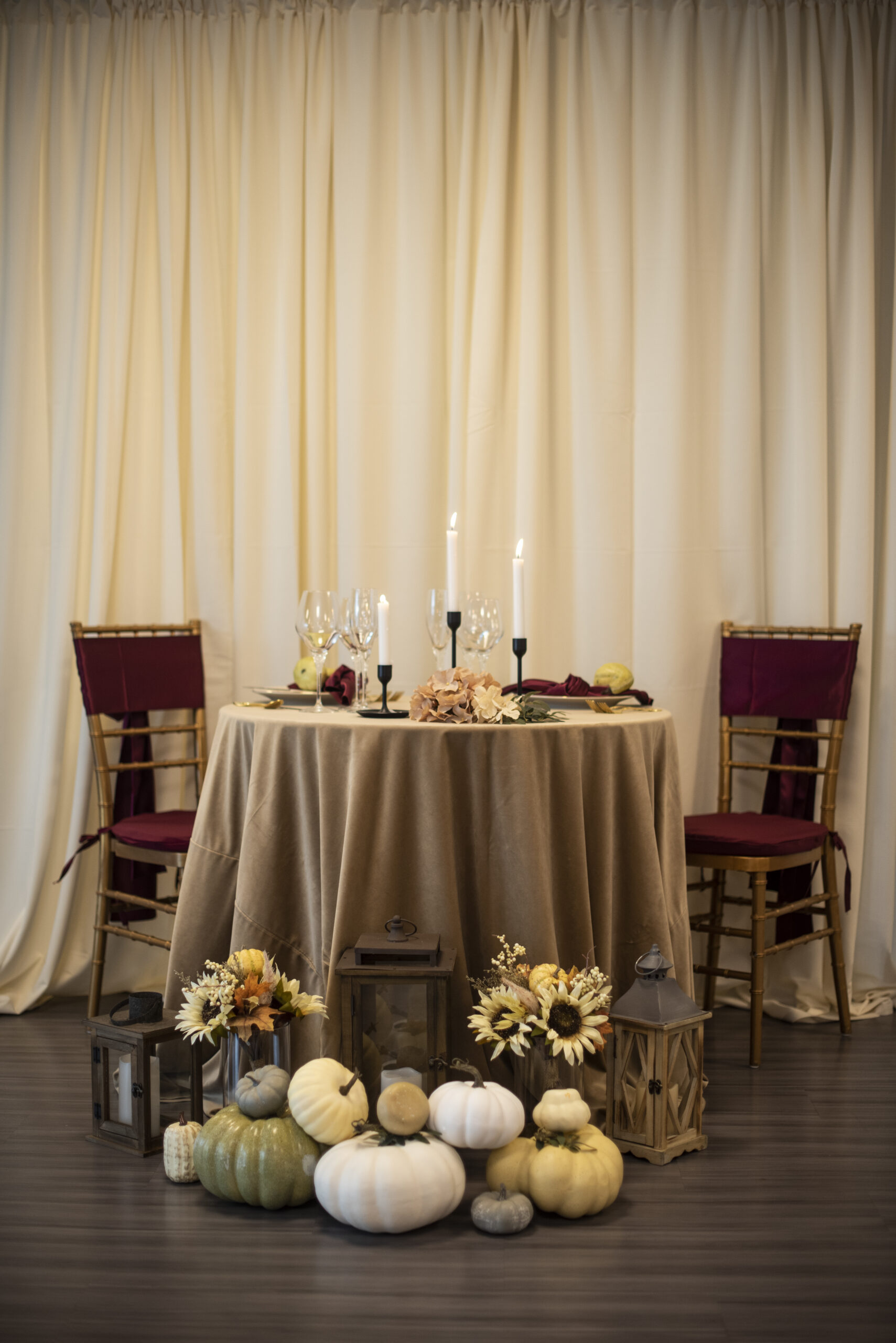 Fall Foliage Tablescape | A Classic Party Rental
