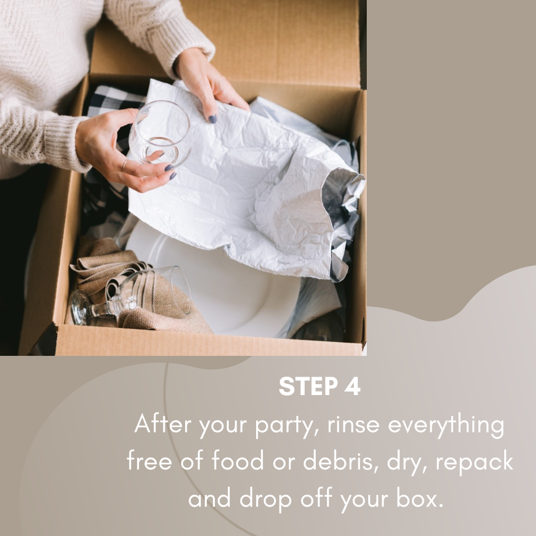 How it works: Rent the Table | A Classic Party Rental